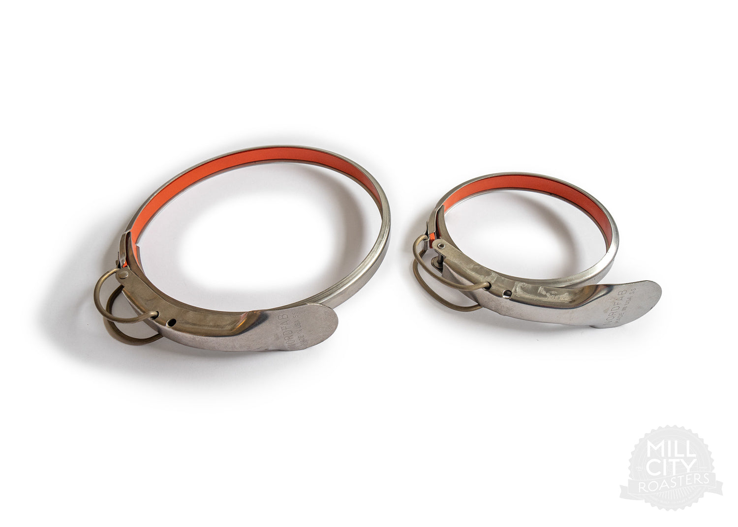 Nordfab® Quick Fit Venting Duct Clamps, Stainless Steel with Silicone ...